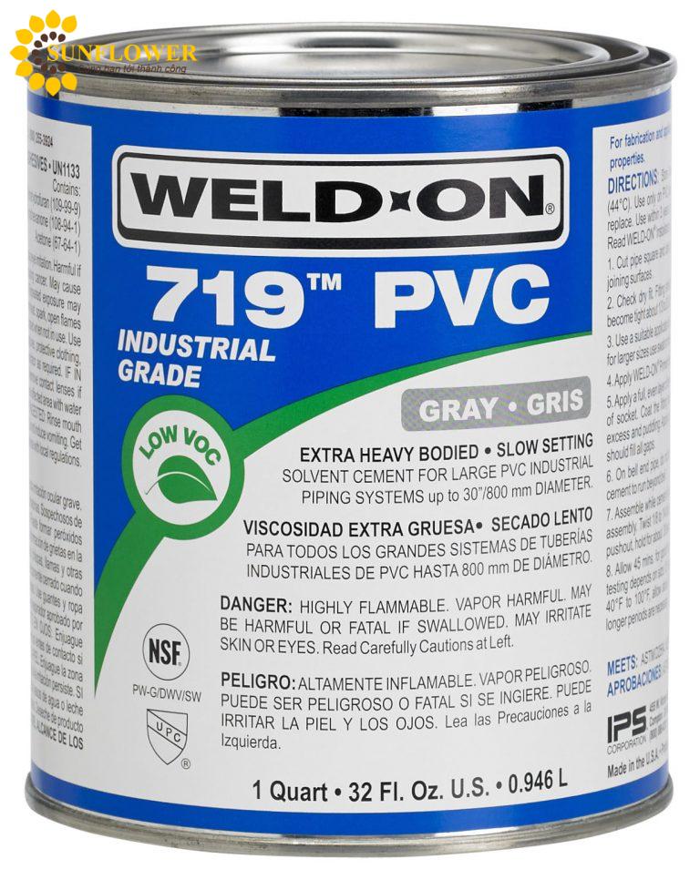 Weld-On® 719™ PVC - Vật Tư Sunflower
